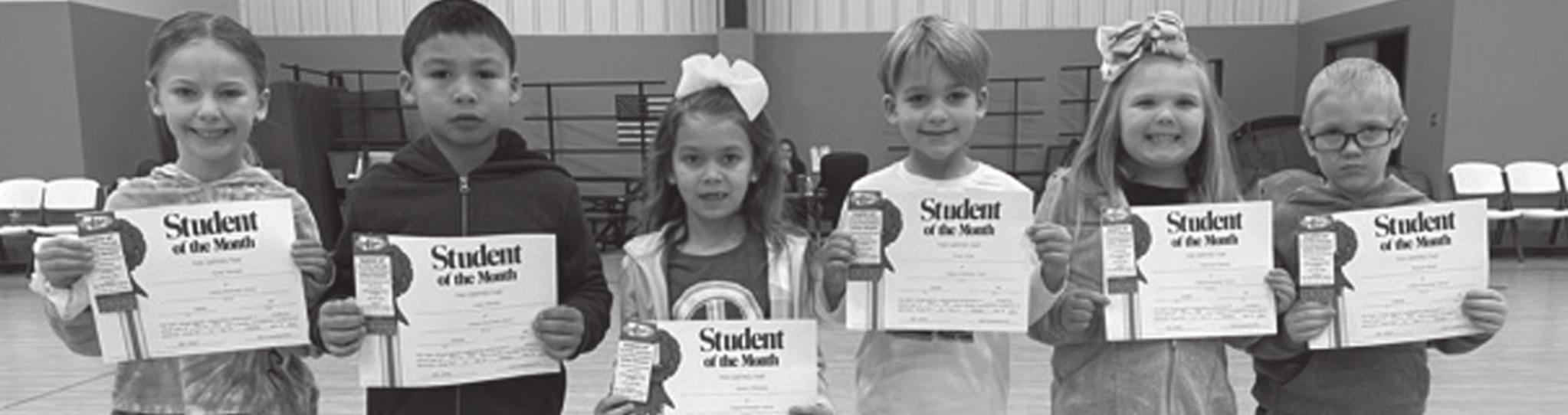 EES January Students of the Month - Eufaula Indian Journal