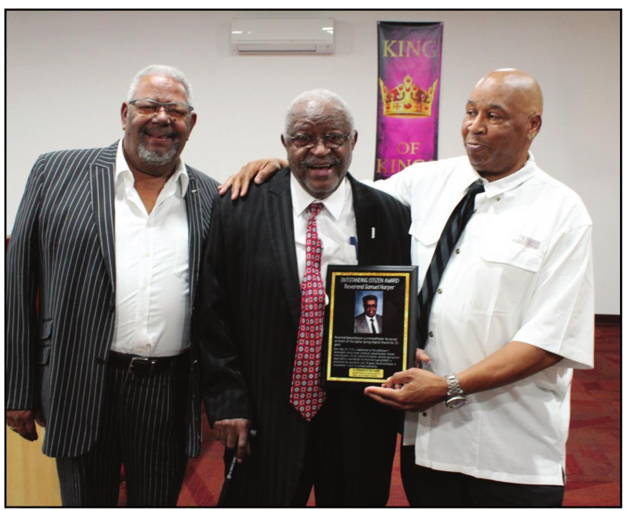 Rev. Harper honored for years of service - Eufaula Indian Journal