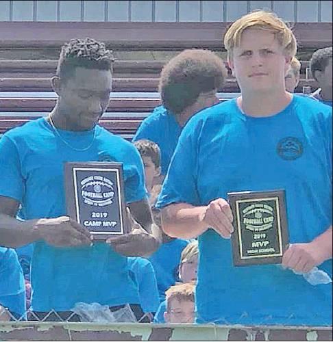 Alexander/Dodd named MCN 2019 football camp MVP’s - Eufaula Indian Journal