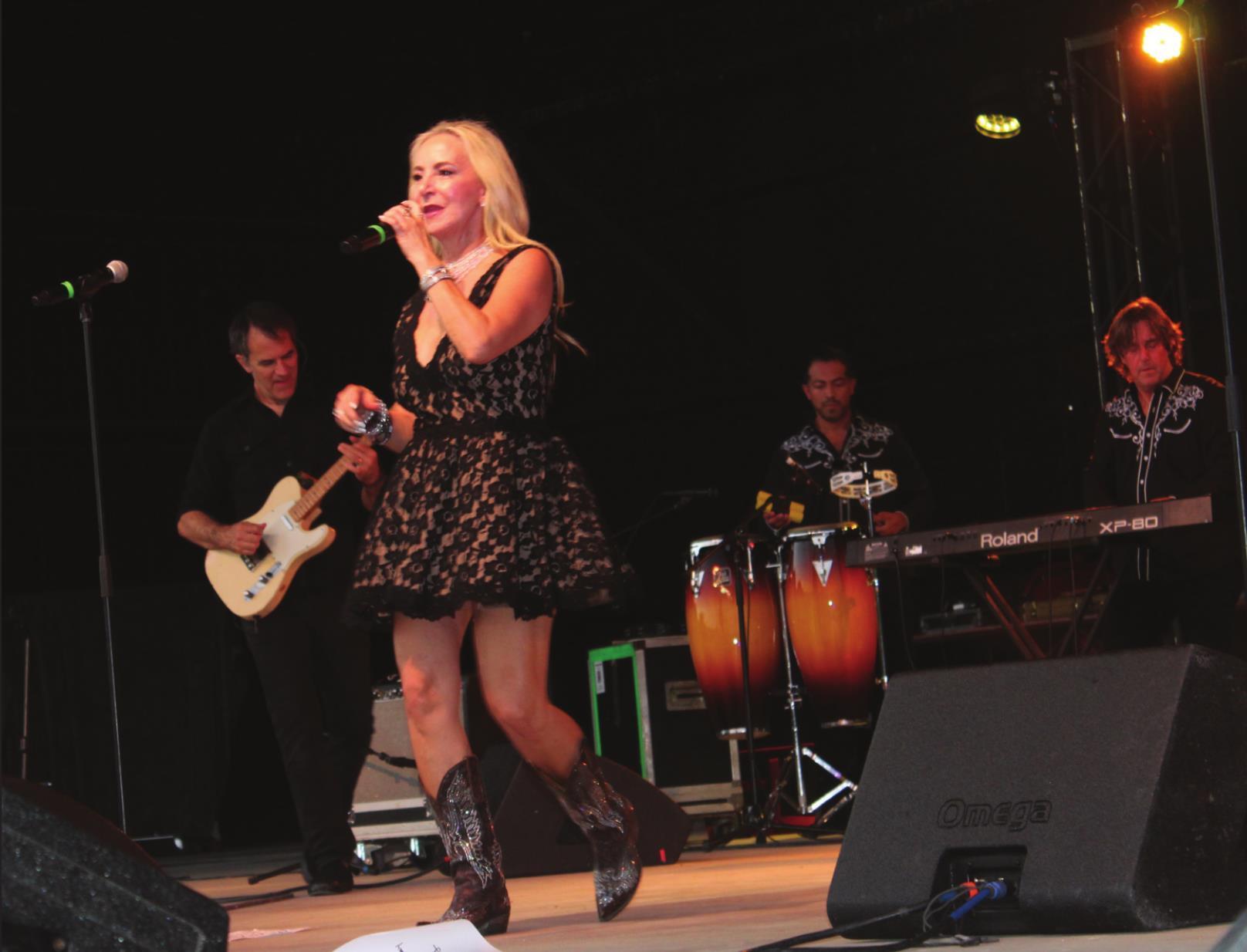 Christy Cleek and the Shoutouts performed June 12 - Eufaula Indian Journal
