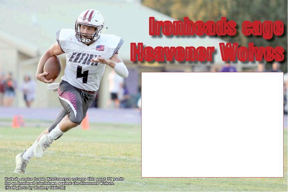 Ironheads cage Heavener Wolves - Eufaula Indian Journal