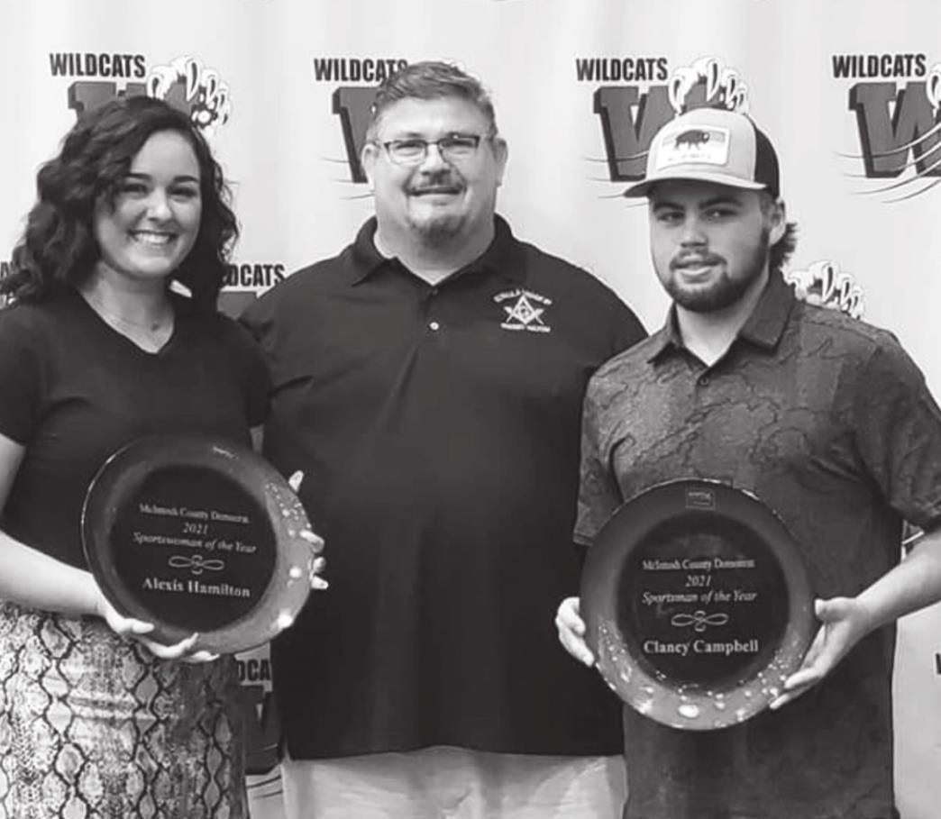 Campbell/ Hamilton McIntosh County Democrat Sportsman/Sportswoman of ...