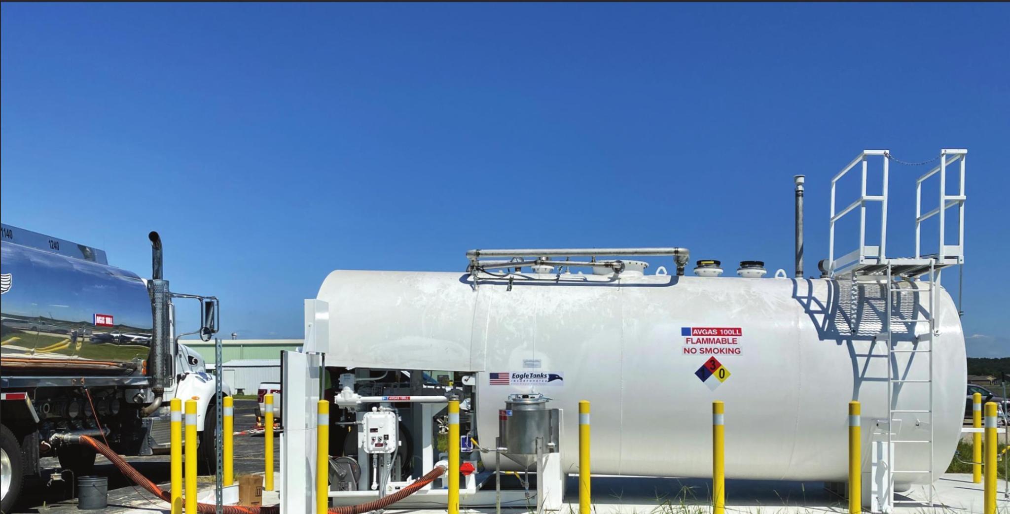 Airport installs fueling tank - Eufaula Indian Journal