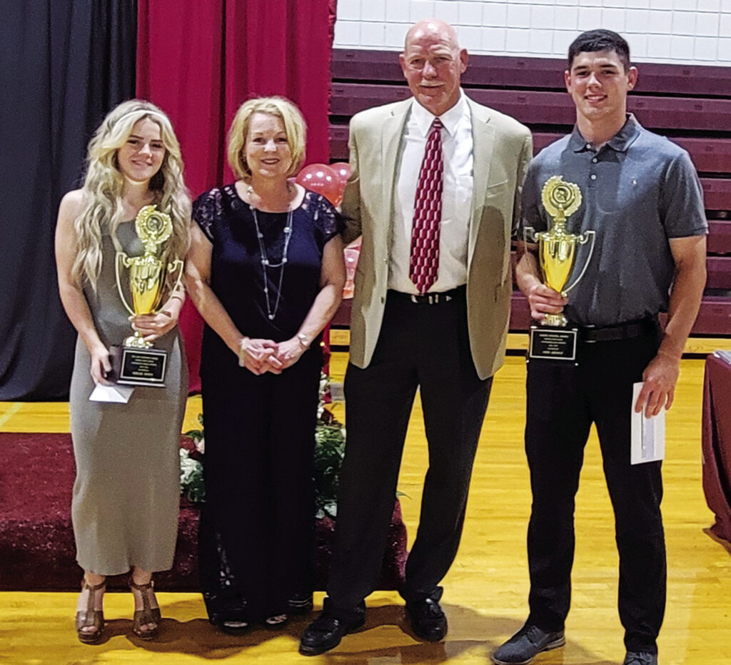 Burns/Adcock win Golding and Saltsman awards - Eufaula Indian Journal
