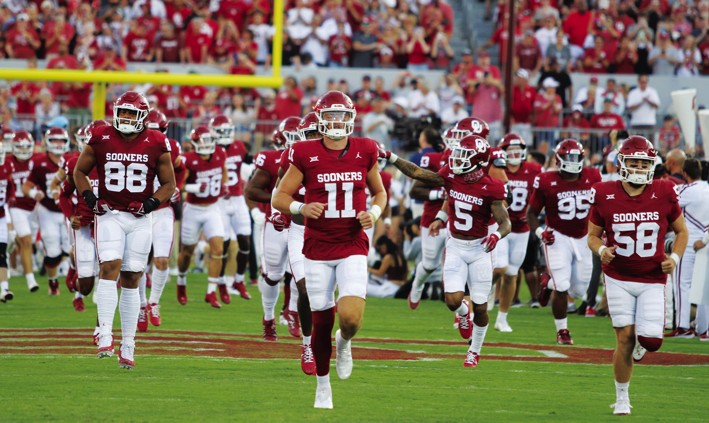 Sooners versus Arizona in Alamo Bowl