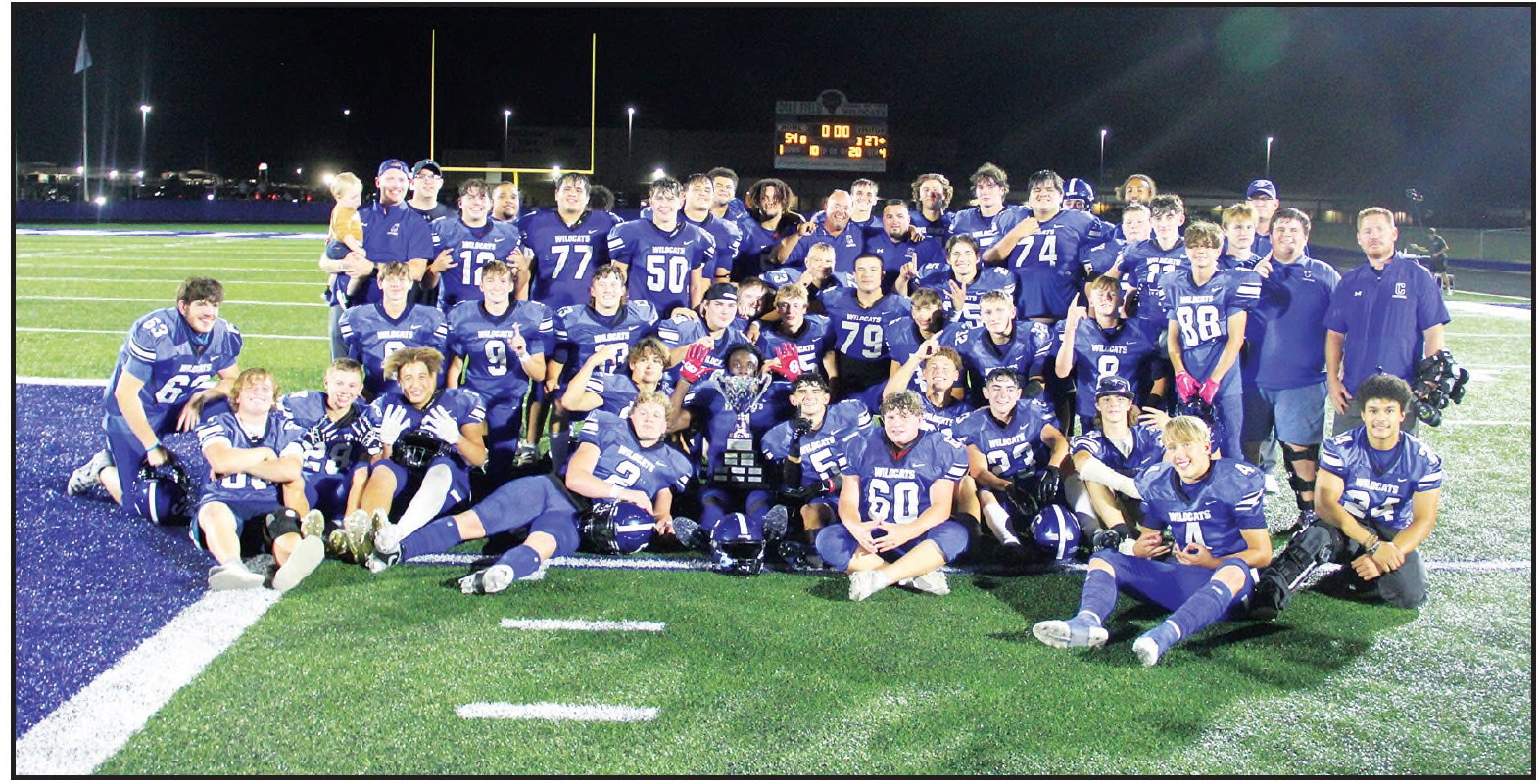 Checotah breaks rival tie 54-27 - Eufaula Indian Journal