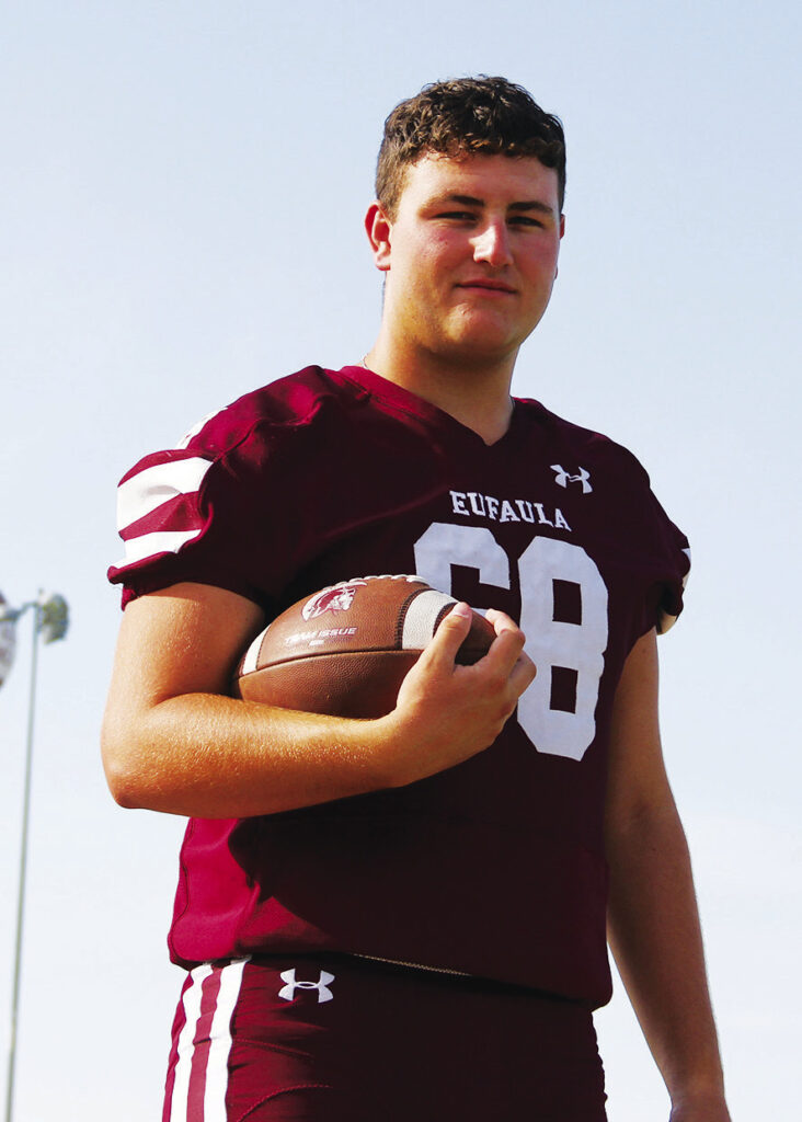 Eufaula lineman Draven Gragg selected to the OCA 2A All-Star by Class ...