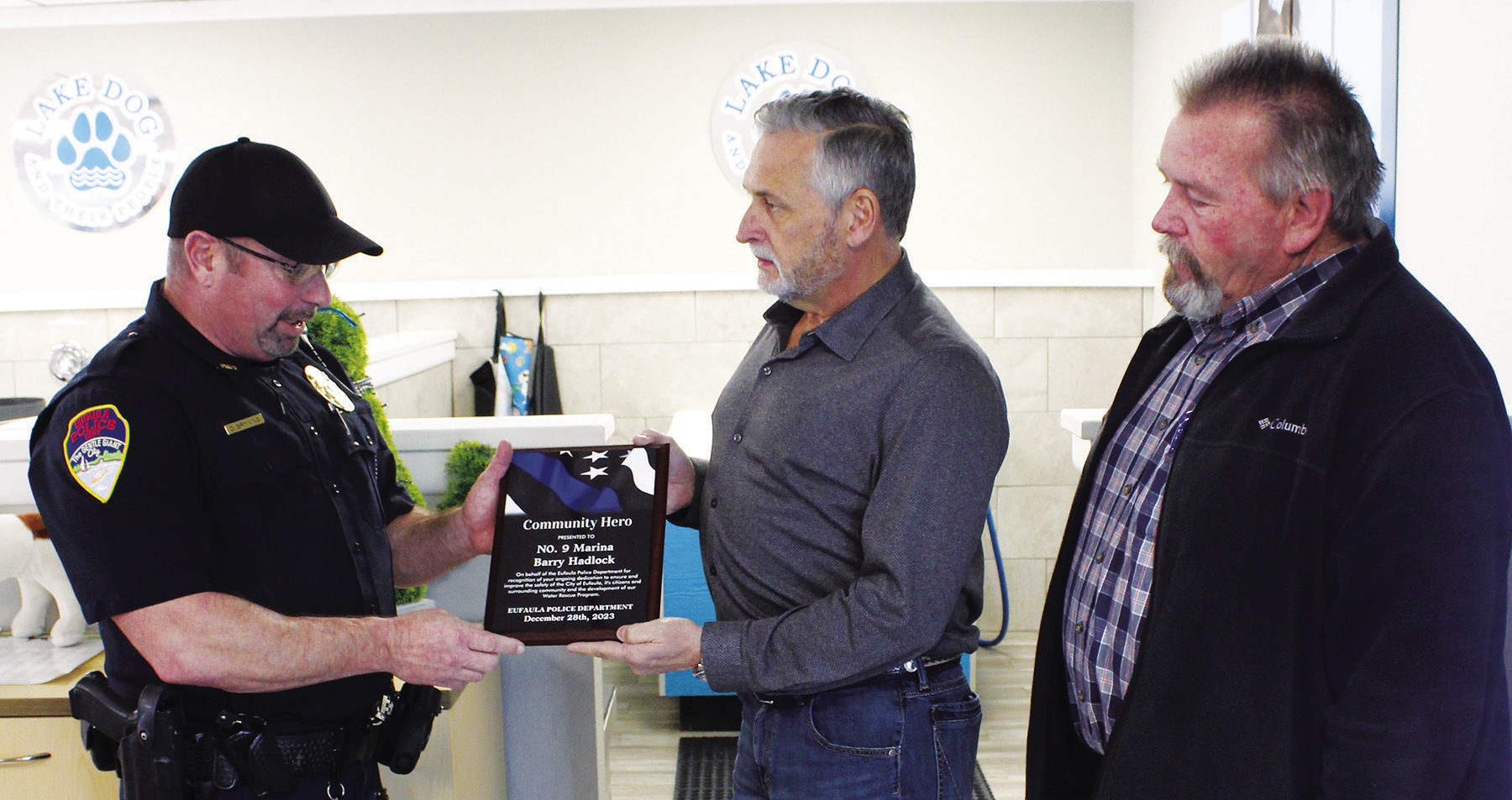 Police chief honors 3 who went to extremes to help department - Eufaula ...