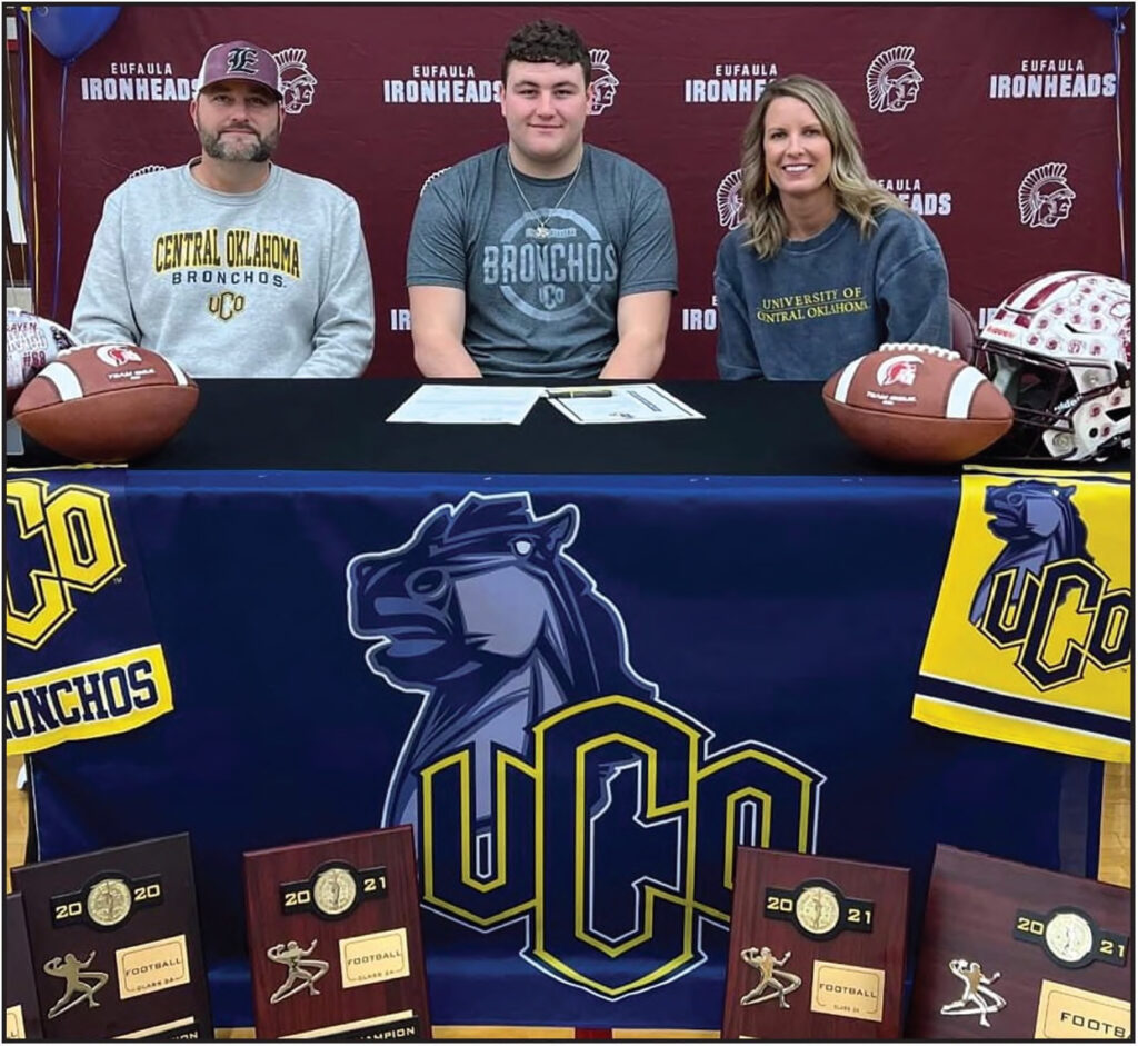 Gragg signs with University of Central Oklahoma - Eufaula Indian Journal