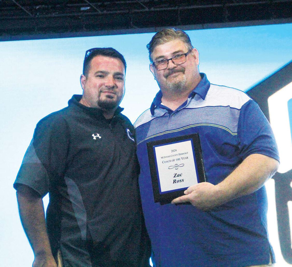 Ross named McIntosh County Democrat Coach of the Year - Eufaula Indian ...
