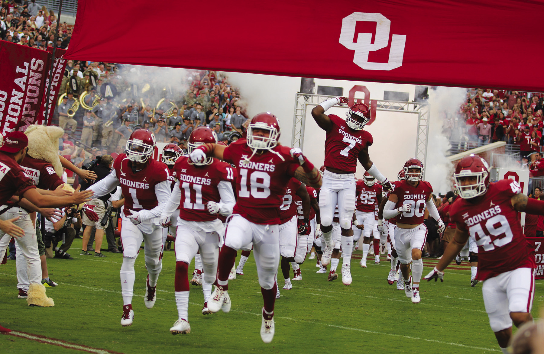 Oklahoma vs. Texas showdown set for new kickoff time - Eufaula Indian ...
