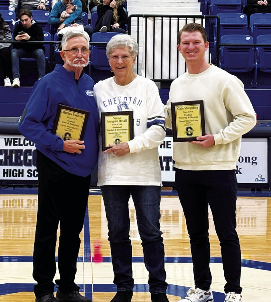 2025 Checotah Athletic Hall of Fame Inductees - Eufaula Indian Journal