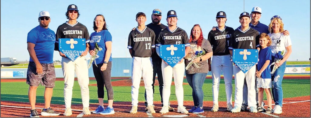 Checotah Baseball Senior Night - Eufaula Indian Journal